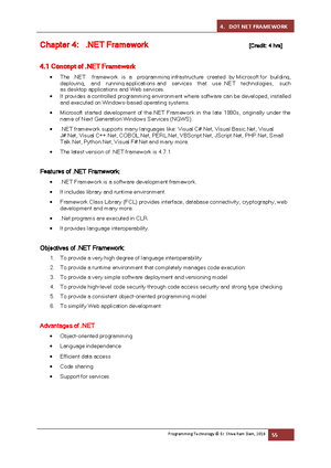 Chapter 5 of pt - Chapter 5: Web and Database programming with .NET [Credit: 3 hrs] 5. Active ...