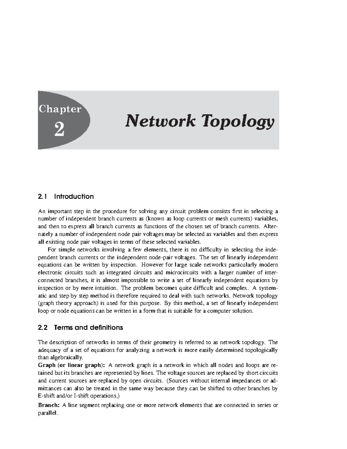 Unit2-graph theory - n/w - 2 Introduction An important step in the ...