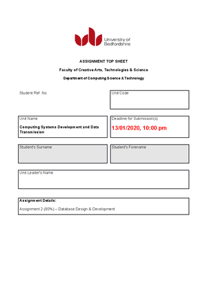 SQL+Hotel+Database+Report - 3 Tasks: 1. Normalization: It is an ...