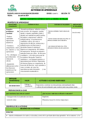 2.- Anexo de Sesiones de aprendizaje - Semana 2 - UD VII - Editora Quipus Perú - Editora Quipus ...