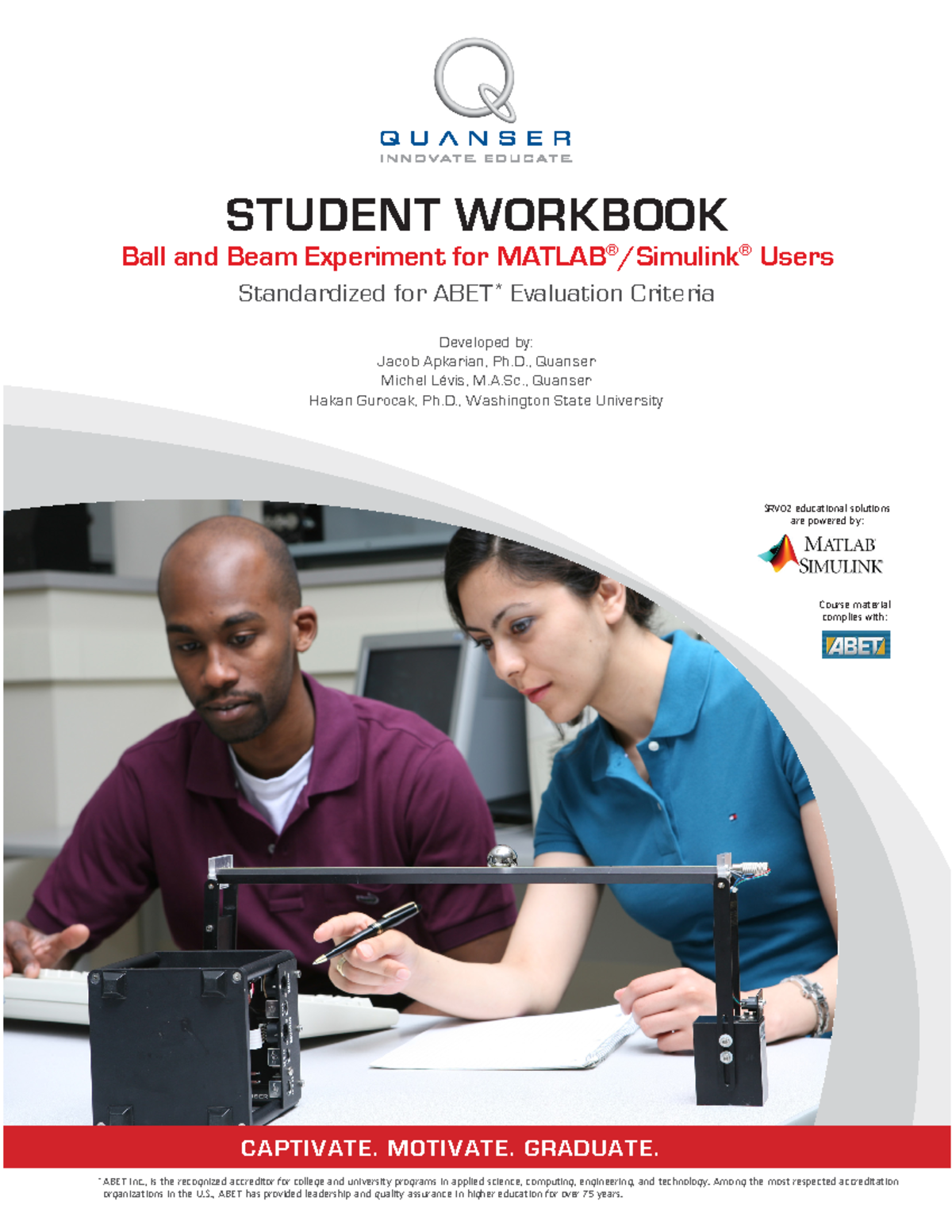 Ball and Beam Workbook (Student) - STUDENT WORKBOOK Ball and Beam ...