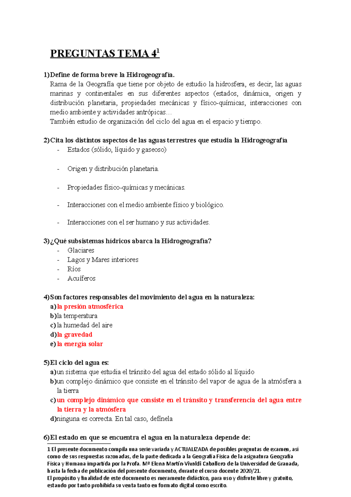 Wuolah free Preguntas TEMA 4 - PREGUNTAS TEMA 4 1 Define de forma breve ...