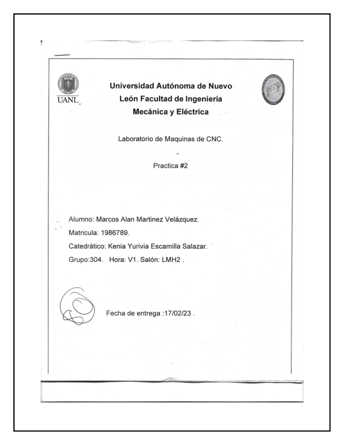 Practica #2 - actividad - Objetivo: El CNCezPro es un simulador que se ...