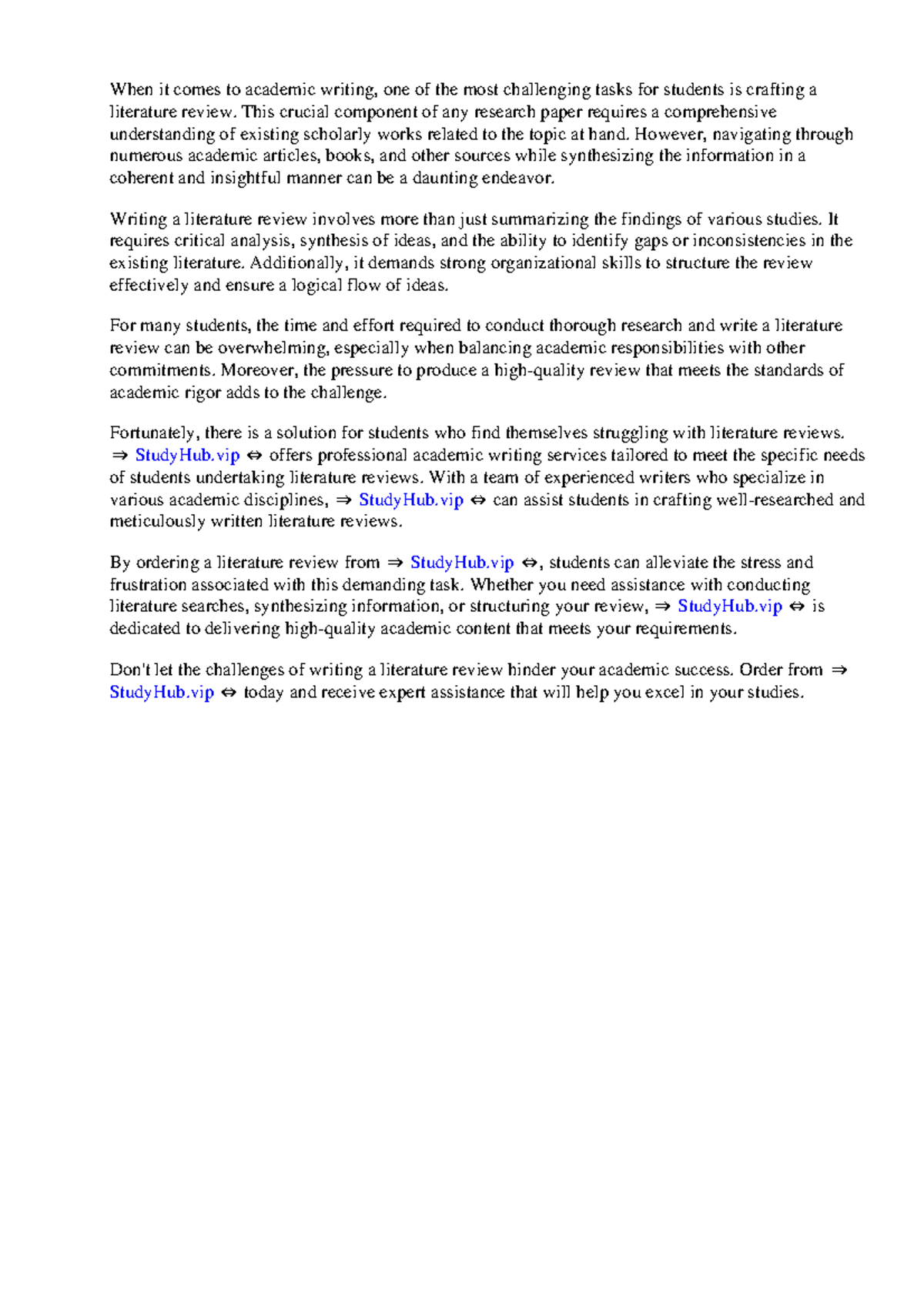 Literature Review Unisa - When it comes to academic writing, one of the ...