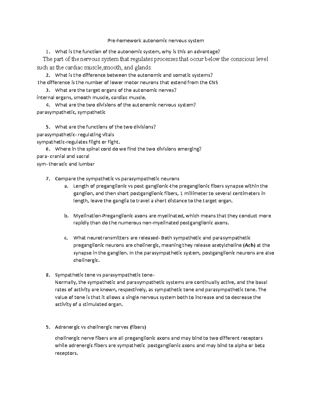 Pre-homework unit 5 - A+ work pre homework before the unit - Pre ...