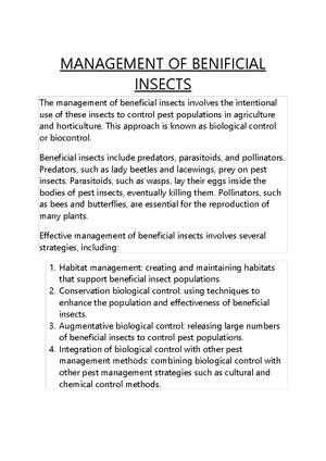 Plant Resource Utilization AND Conservation - PLANT RESOURCE ...