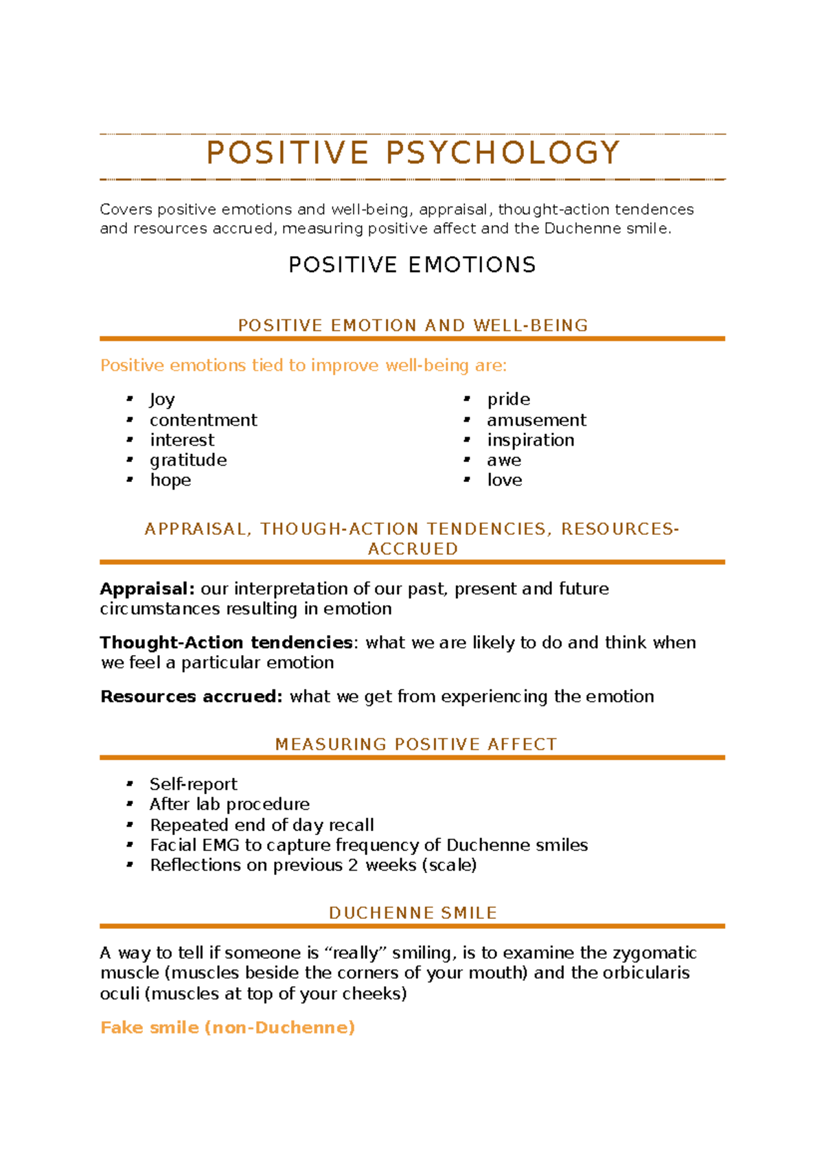 Positive Psychology 9 - P O S I T I V E P S YC H O LO GY Covers ...