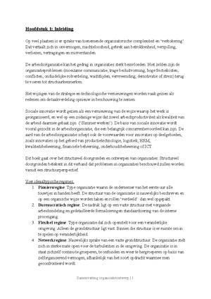 De functionele structuur - Het kenmerkende van deze manier van ...