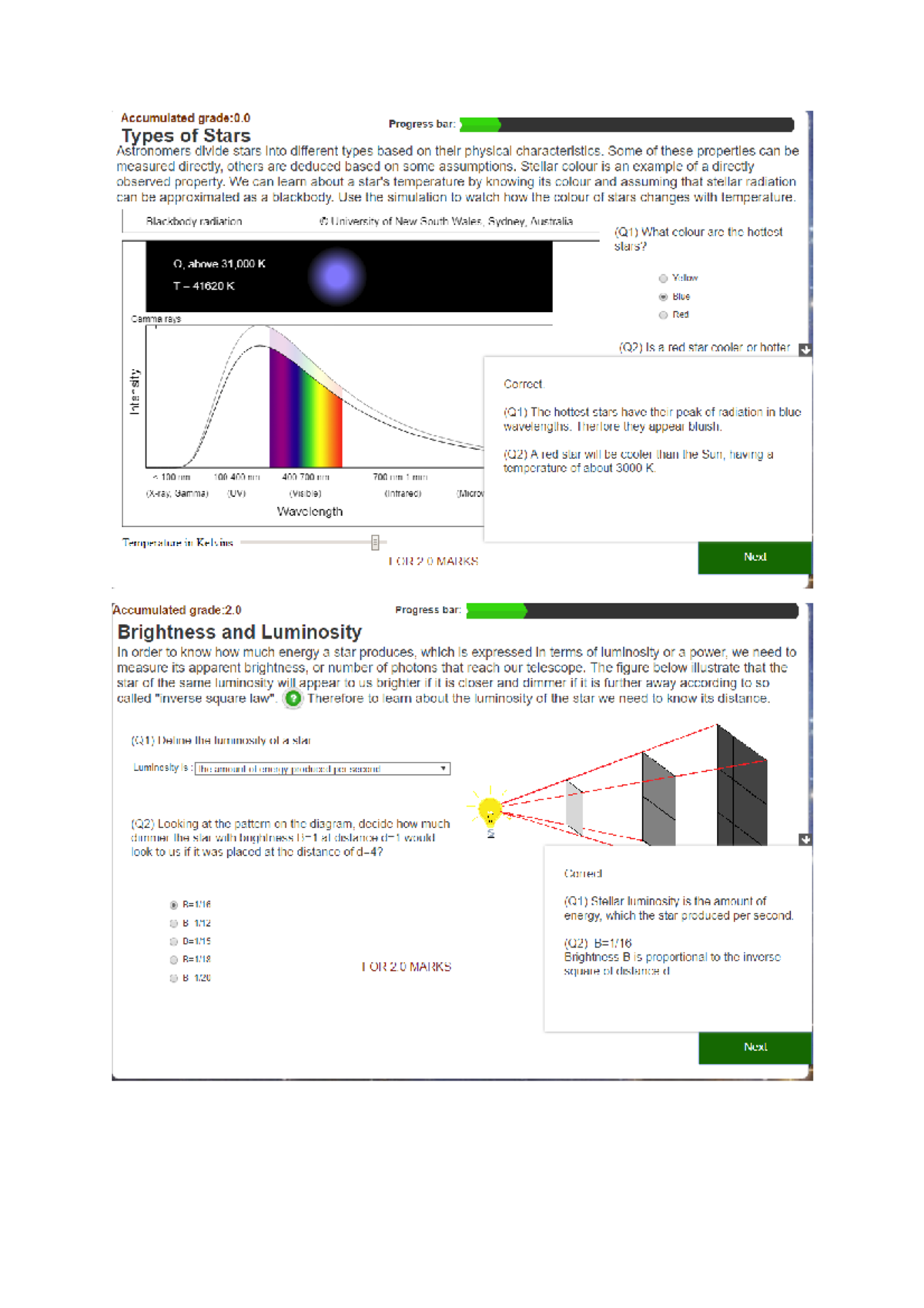 Lesson 14 - Properties and Evolution of Stars - PHYS1160 - Studocu