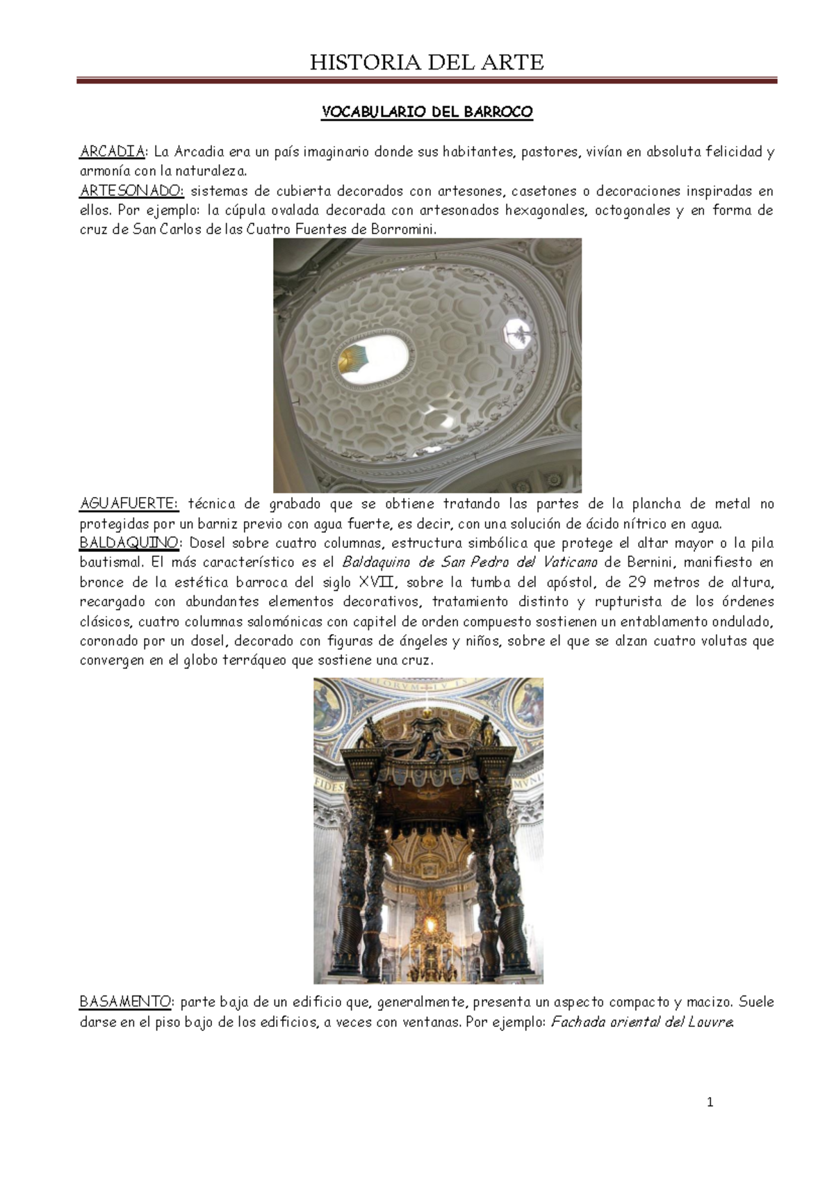 Vocabulario Barroco - VOCABULARIO DEL BARROCO ARCADIA: La Arcadia era ...