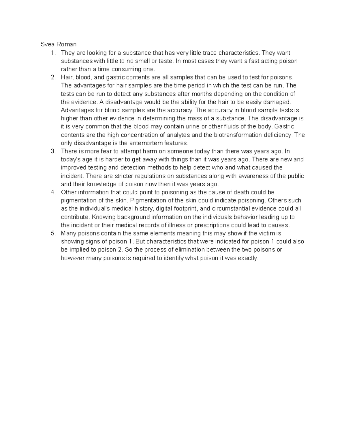 Unit 2B critical thinking Svea Roman - Svea Roman 1. They are looking ...