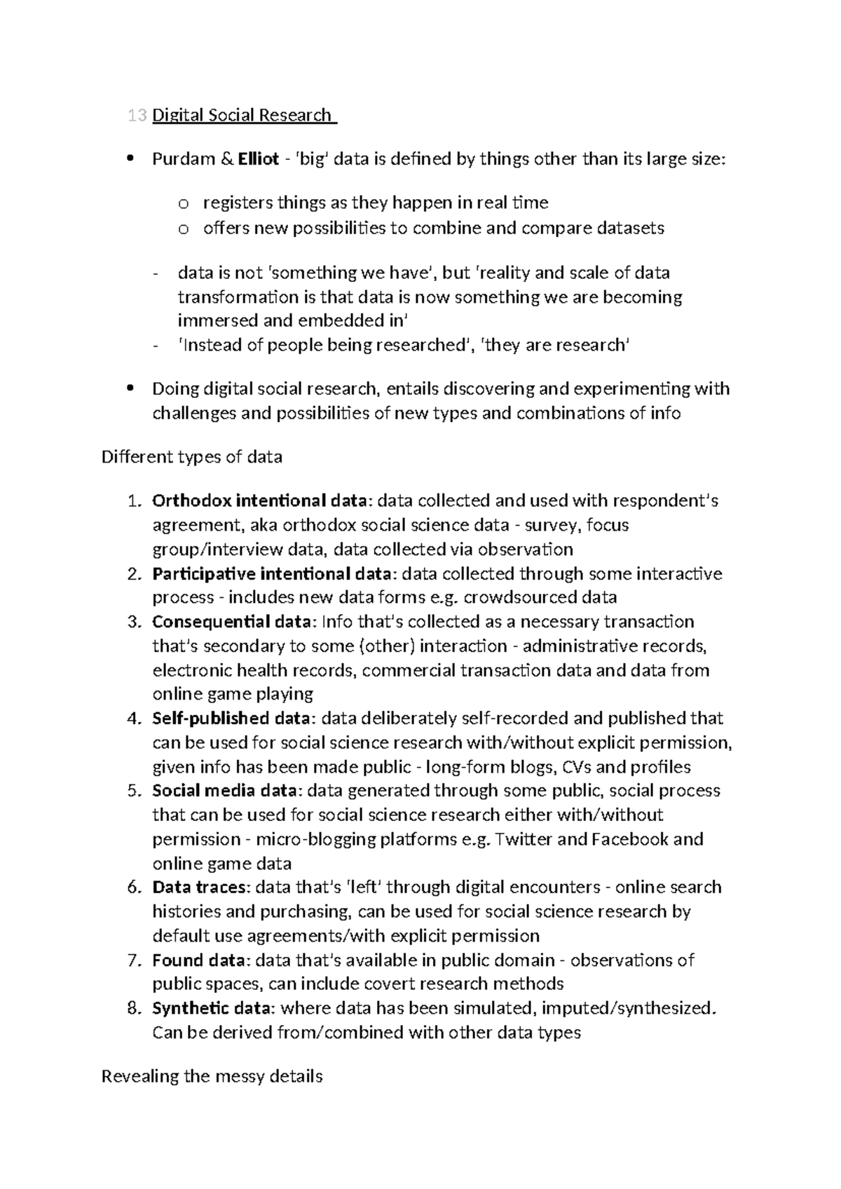 Socio info term 4 notes - Digital media and society by Simon Lindgren ...