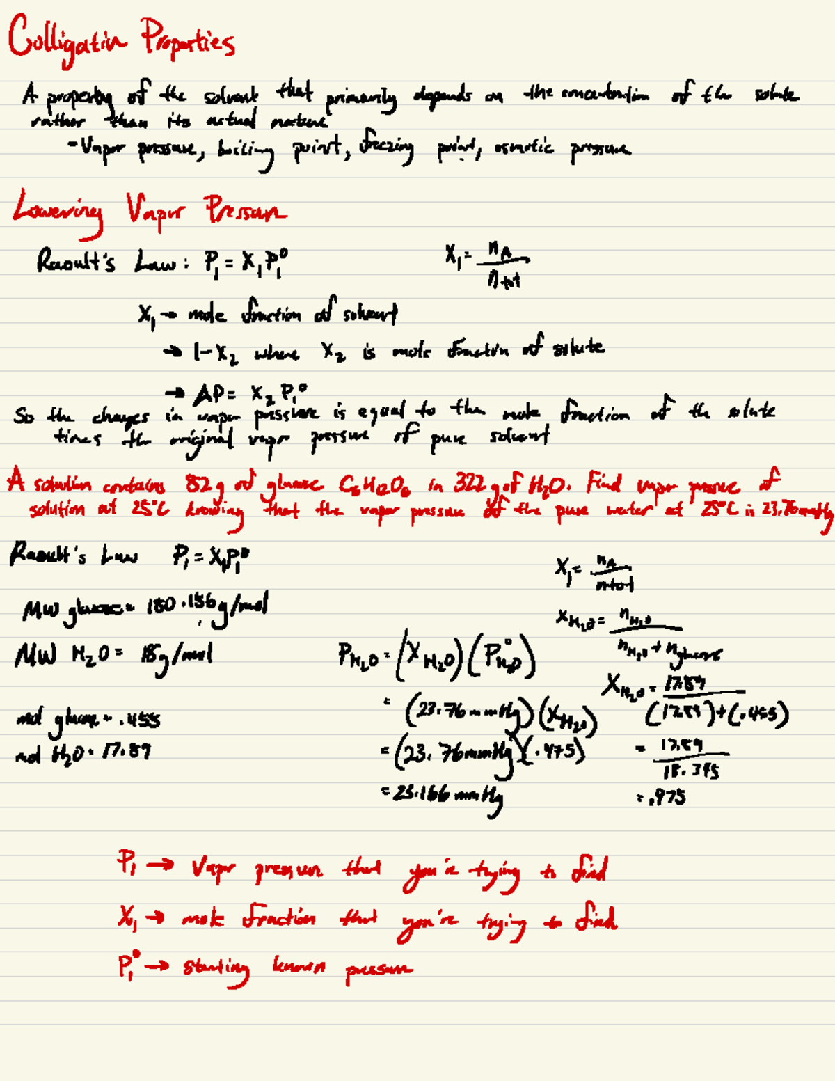 Notes for papadim - Colligation Properties A property ofthe solventthat ...