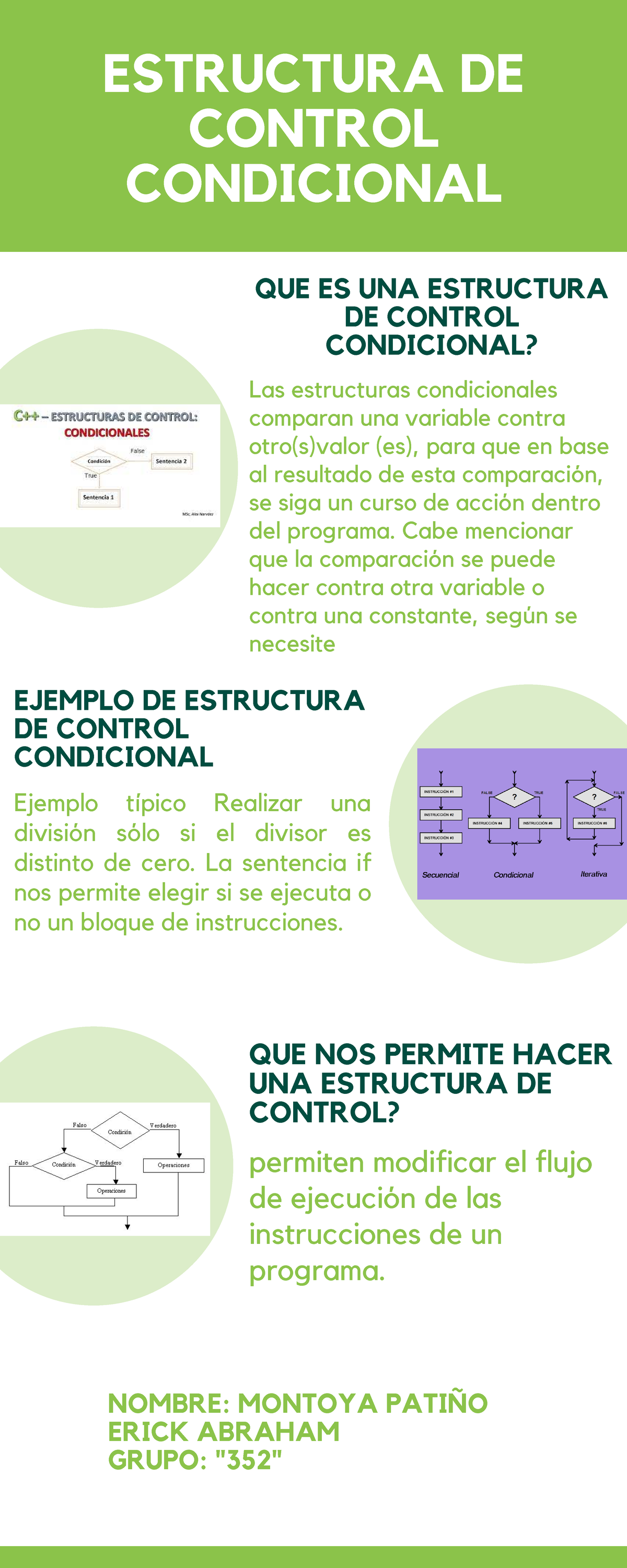 C1 A12 Montoya Erick - ESTRUCTURA DE CONTROL CONDICIONAL QUE ES UNA ...
