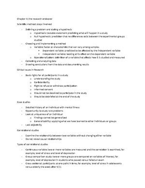 Abnormal Psychology- Chapter 3 - Chapter 3: Assessing and Diagnosing ...