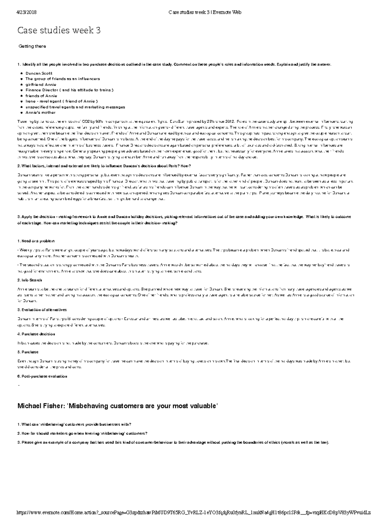 Case studies week 3 tutorials - 4/23/2018 Case studies week 3 ...