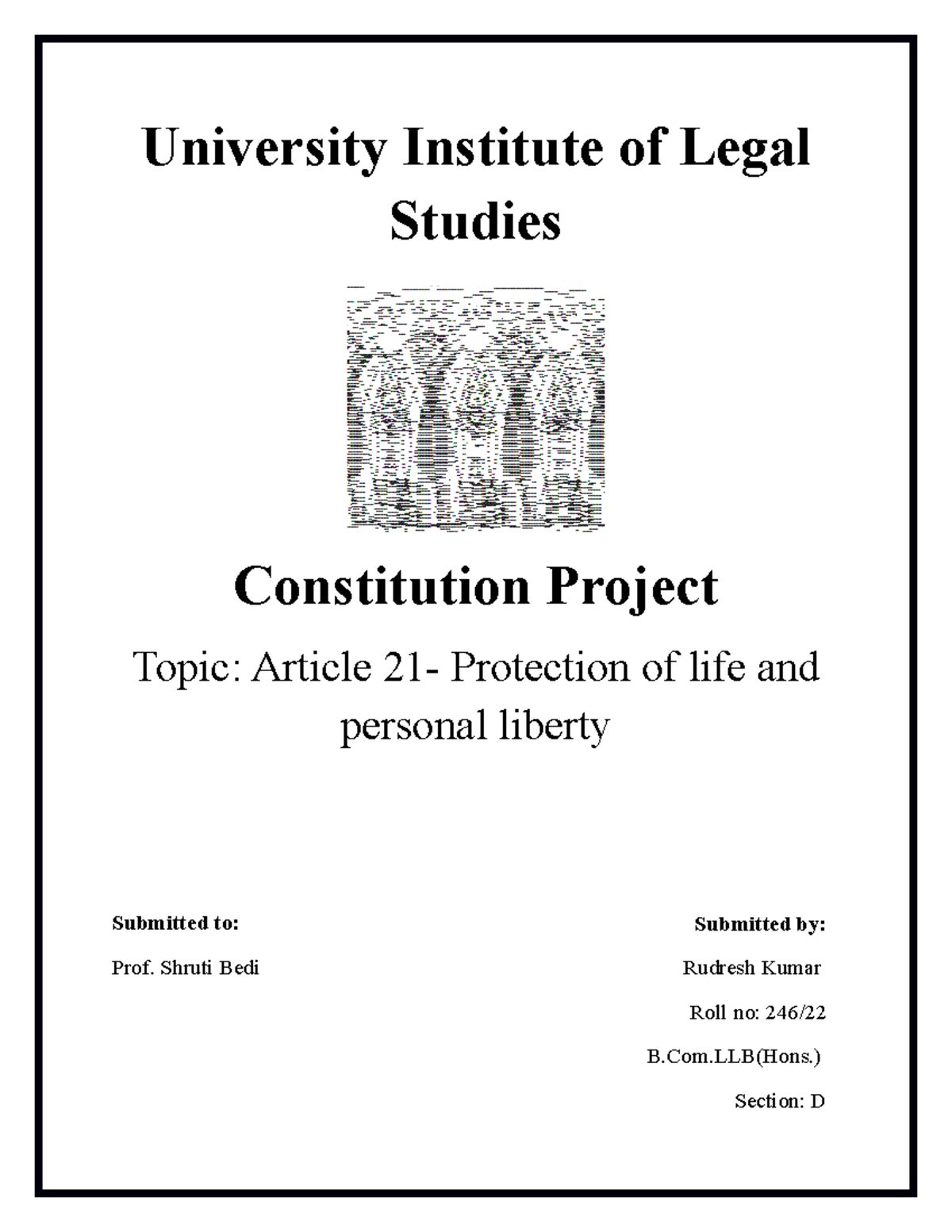 Constitution-r - University Institute of Legal Studies Constitution ...