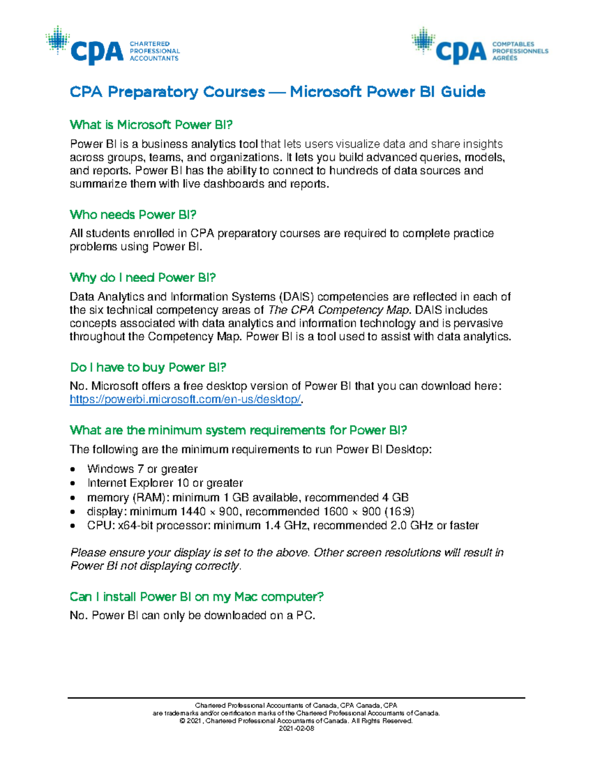 COM2102E CPAC Power BI Guide - Chartered Professional Accountants of ...