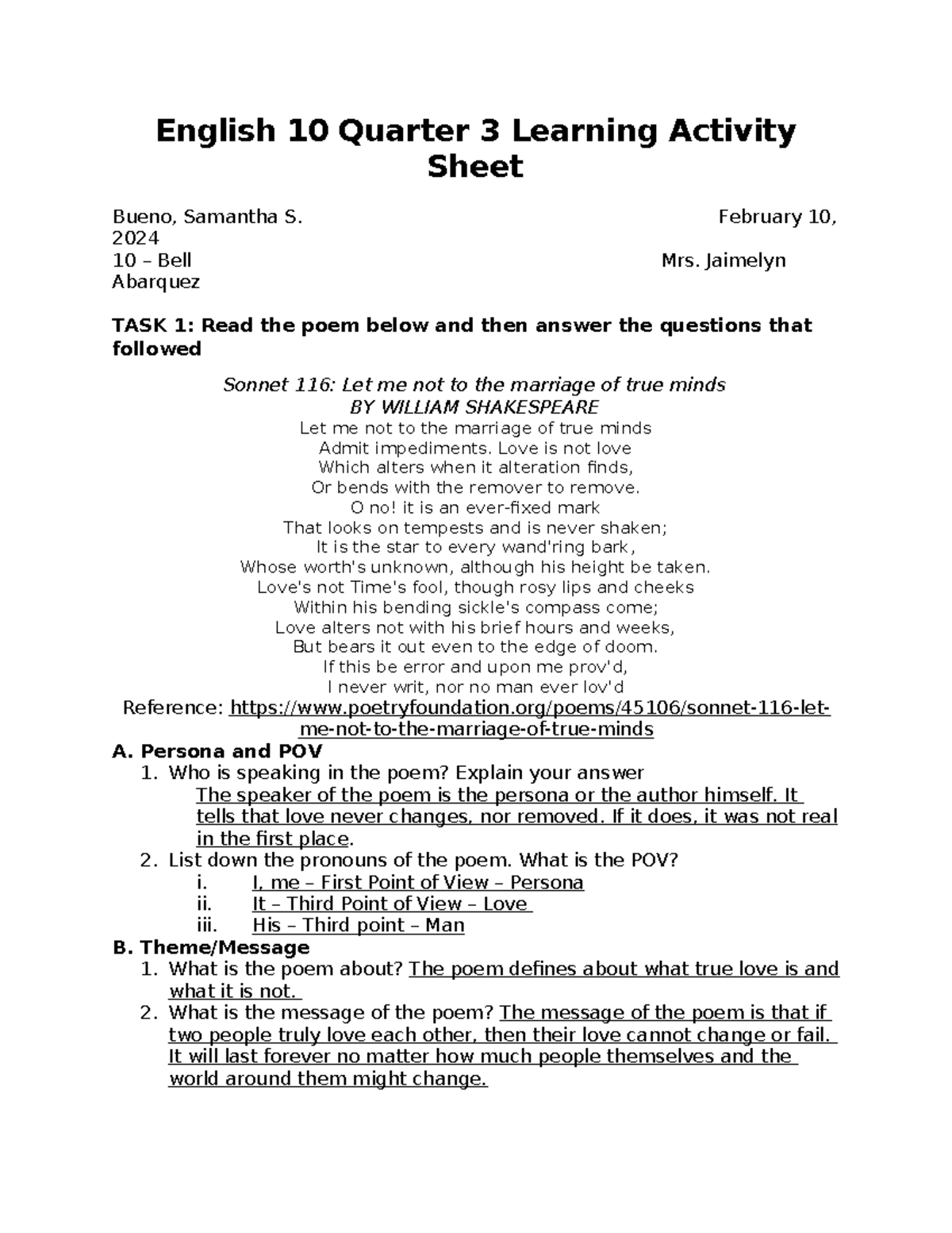 Formalistic Approach - Critique - English 10 Quarter 3 Learning ...