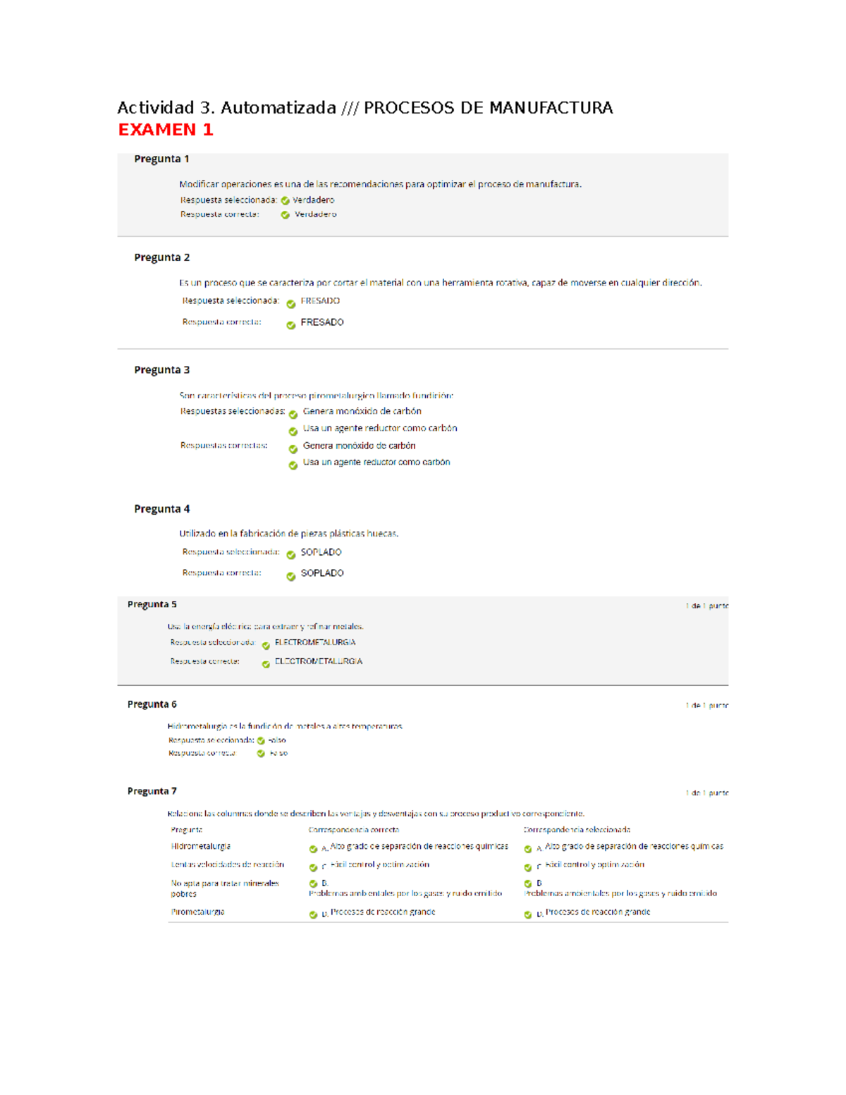 Actividad 3 Y 6 Automatizadas - Procesos de manufactura - Actividad 3. Automatizada /// PROCESOS ...