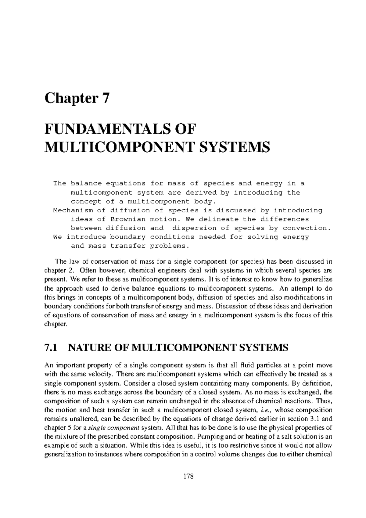 Ch7-Mul Comp Sys-HMT-Gandhi - Chapter 7 FUNDAMENTALS OF MULTICOMPONENT ...