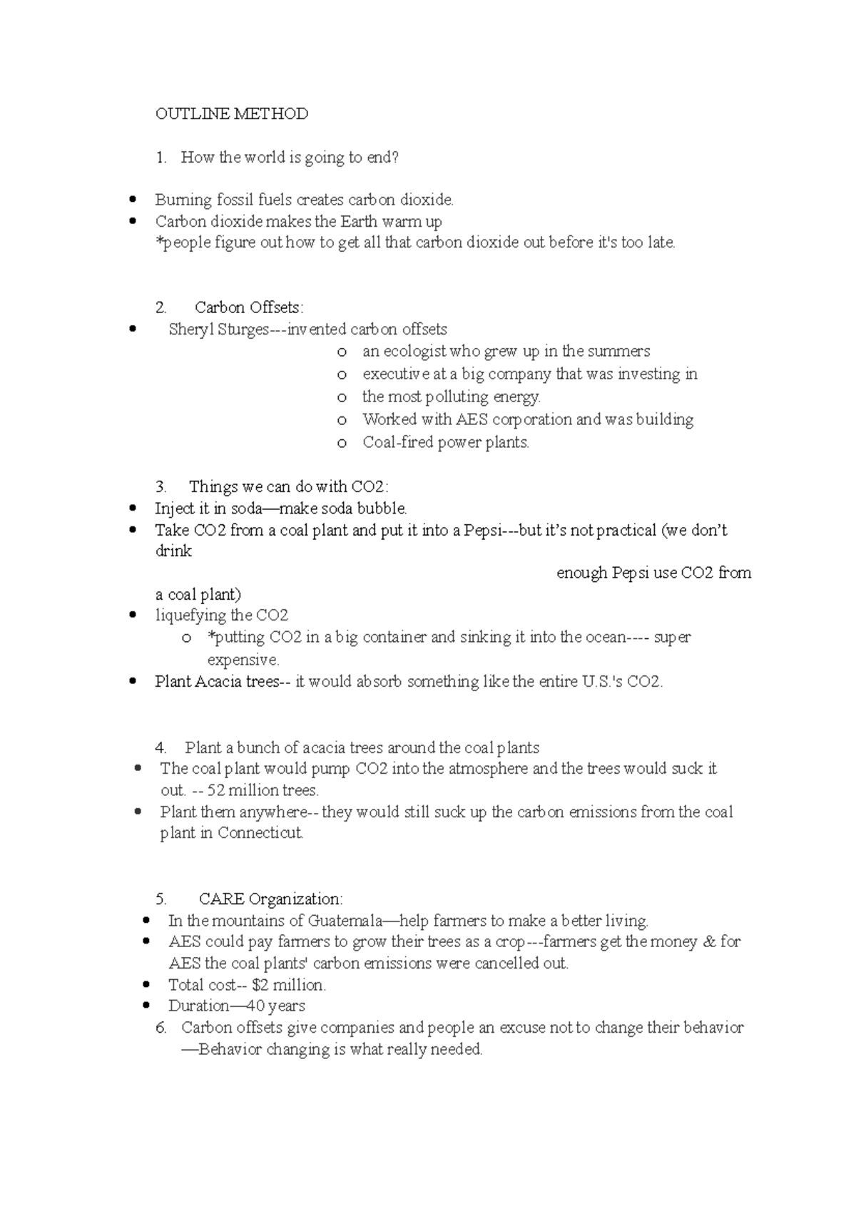 Outline Method for Essay - Critical Thinking skills - OUTLINE METHOD ...