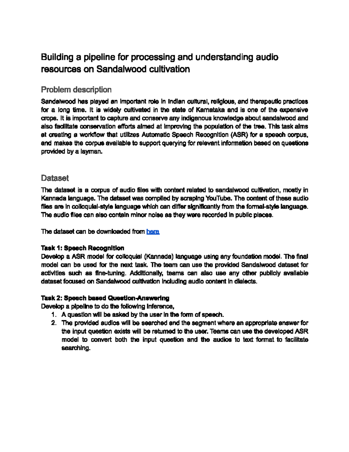 ML-Fiesta - ughu - Building a pipeline for processing and understanding ...