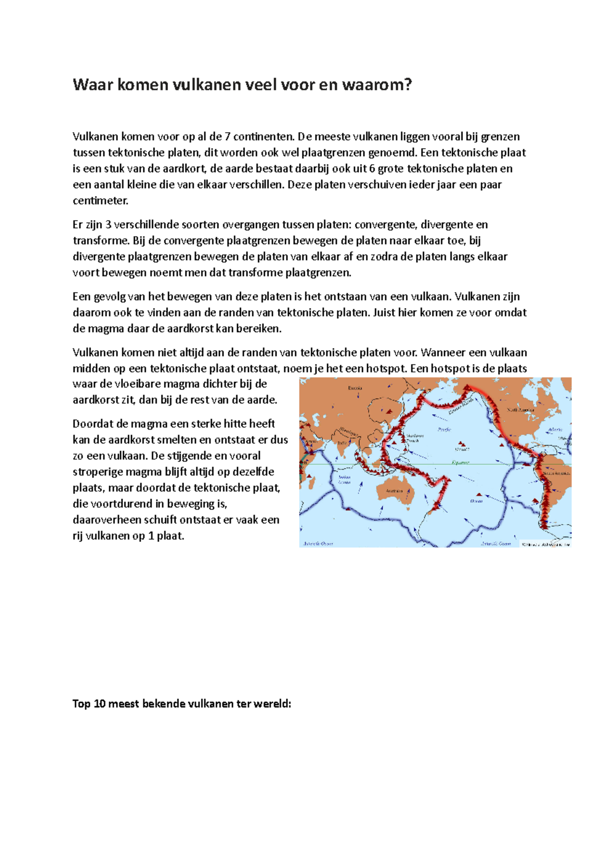 Waar komen vulkanen voor - Waar komen vulkanen veel voor en waarom ...