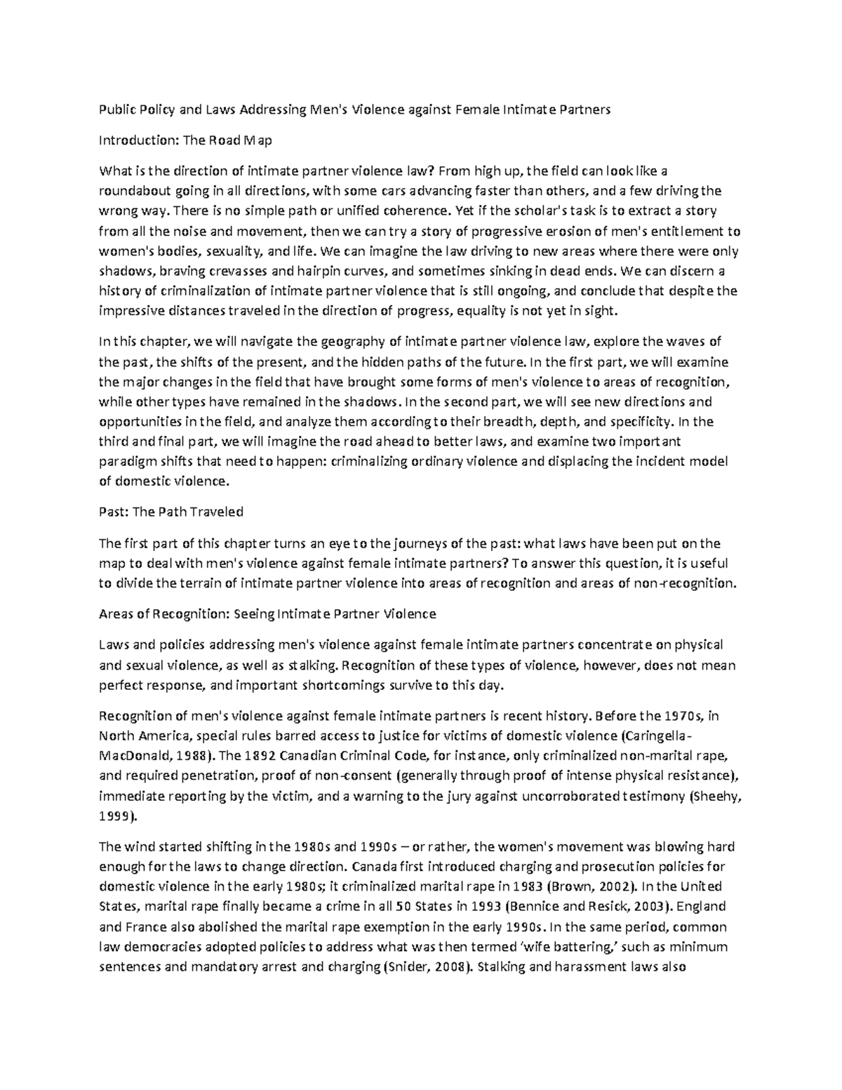 SHDV Chapter 2 - Public Policy and Laws Addressing Men's Violence ...