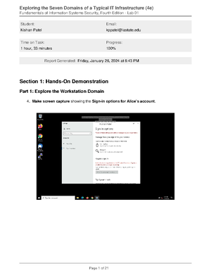 Performing a Vulnerability Assessment 4e - Kishan Patel - Fundamentals ...