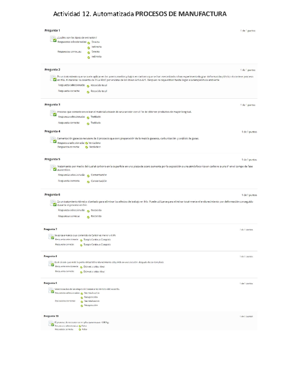 Actividad 12. Automatizada Procesos de Manufactura - Actividad 12. Automatizada PROCESOS DE ...