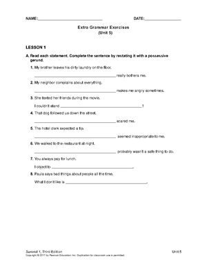 Unit 08 Extra Grammar Exercises - NAME: _________________________ DATE ...