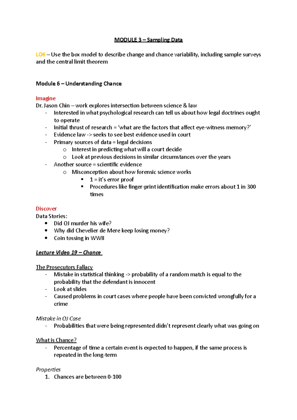 Module 3 Notes W9 DATA1001 - MODULE 3 – Sampling Data LO6 – Use the box ...