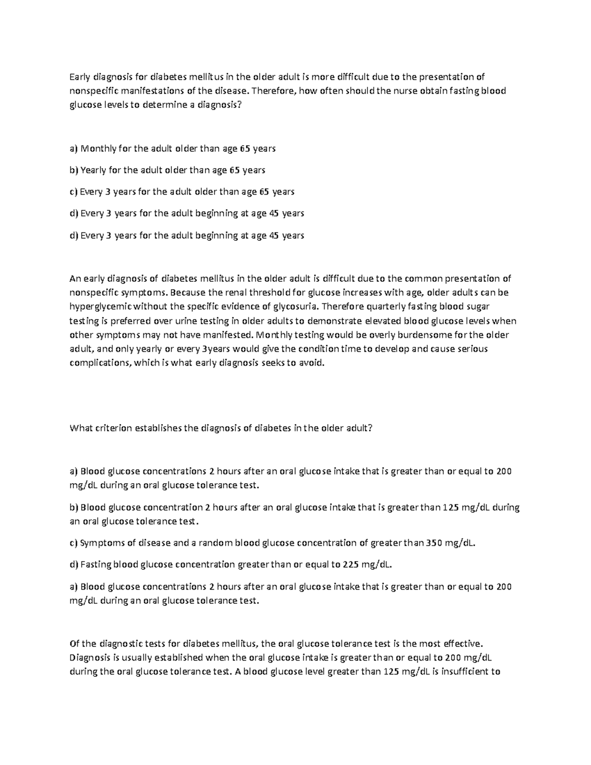 Sherman Red Yoder pre and post question 2023 vsim - Early diagnosis for ...