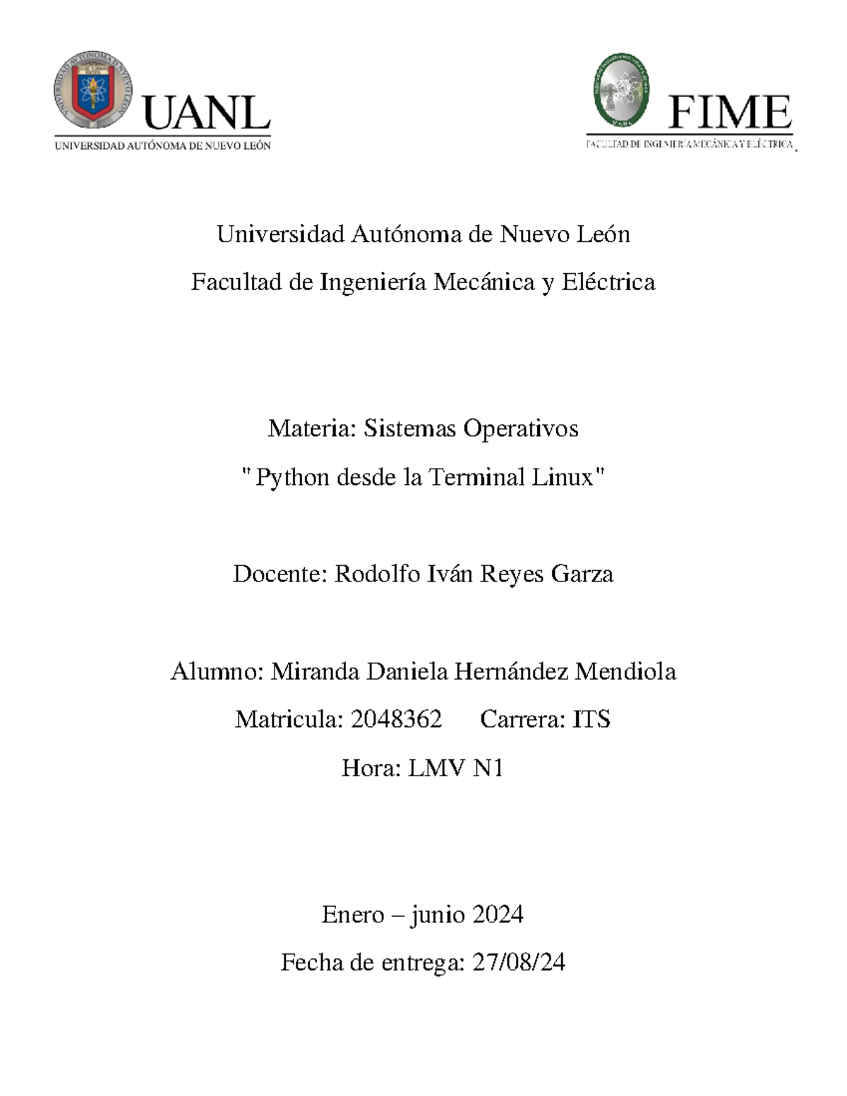 2048362 helloworld - Terminal - Sistemas Operativos - Universidad ...