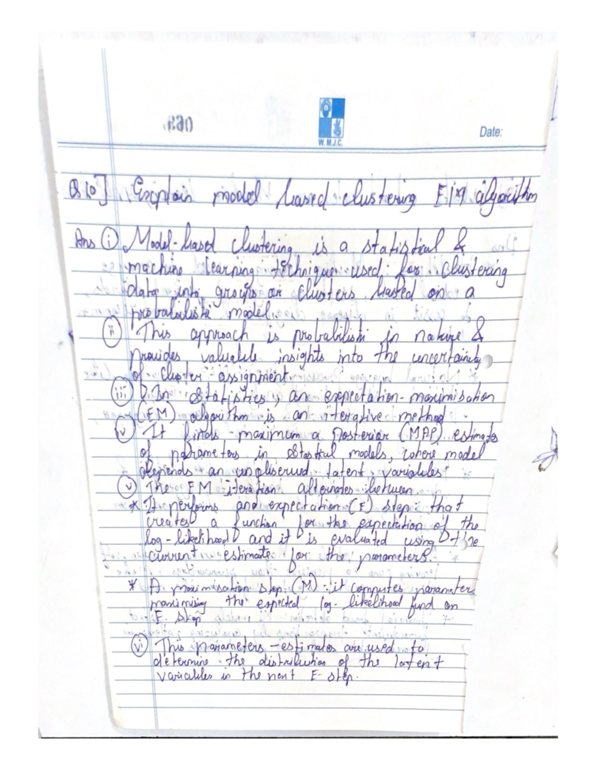 ML 5 - ml notes - Machine Learning - Studocu