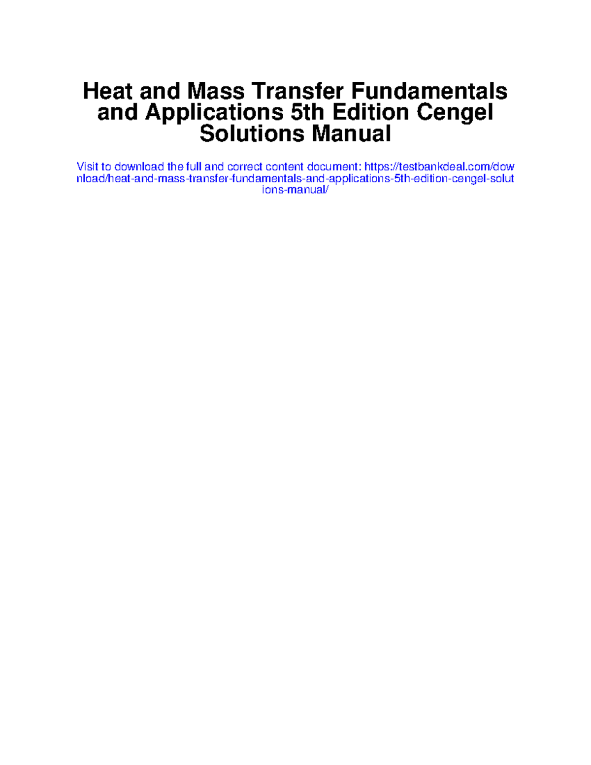 Heat-And-Mass-Transfer-Fundamentals-And-Applications-5Th-Edition-Cengel-Solutions-Manual-full ...
