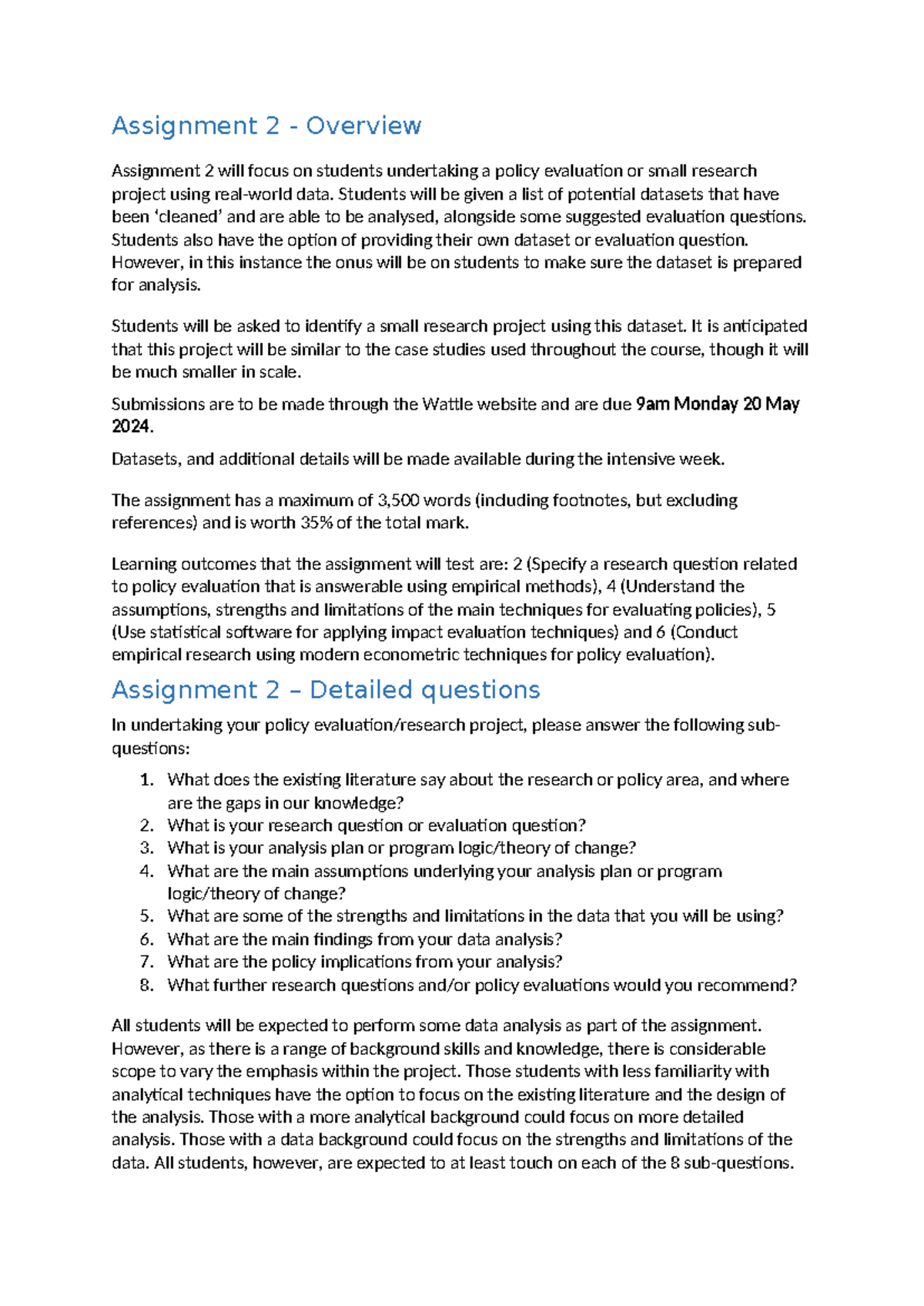 SOCR8202 Autumn 2024 Data Analysis Assignment - Assignment 2 - Overview Assignment 2 will focus ...