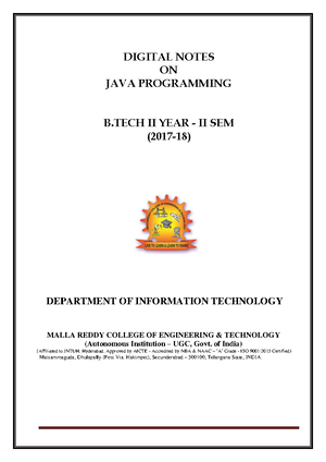 Compiler Design Lab Manual - Computer Science & Engineering - JNTU ...
