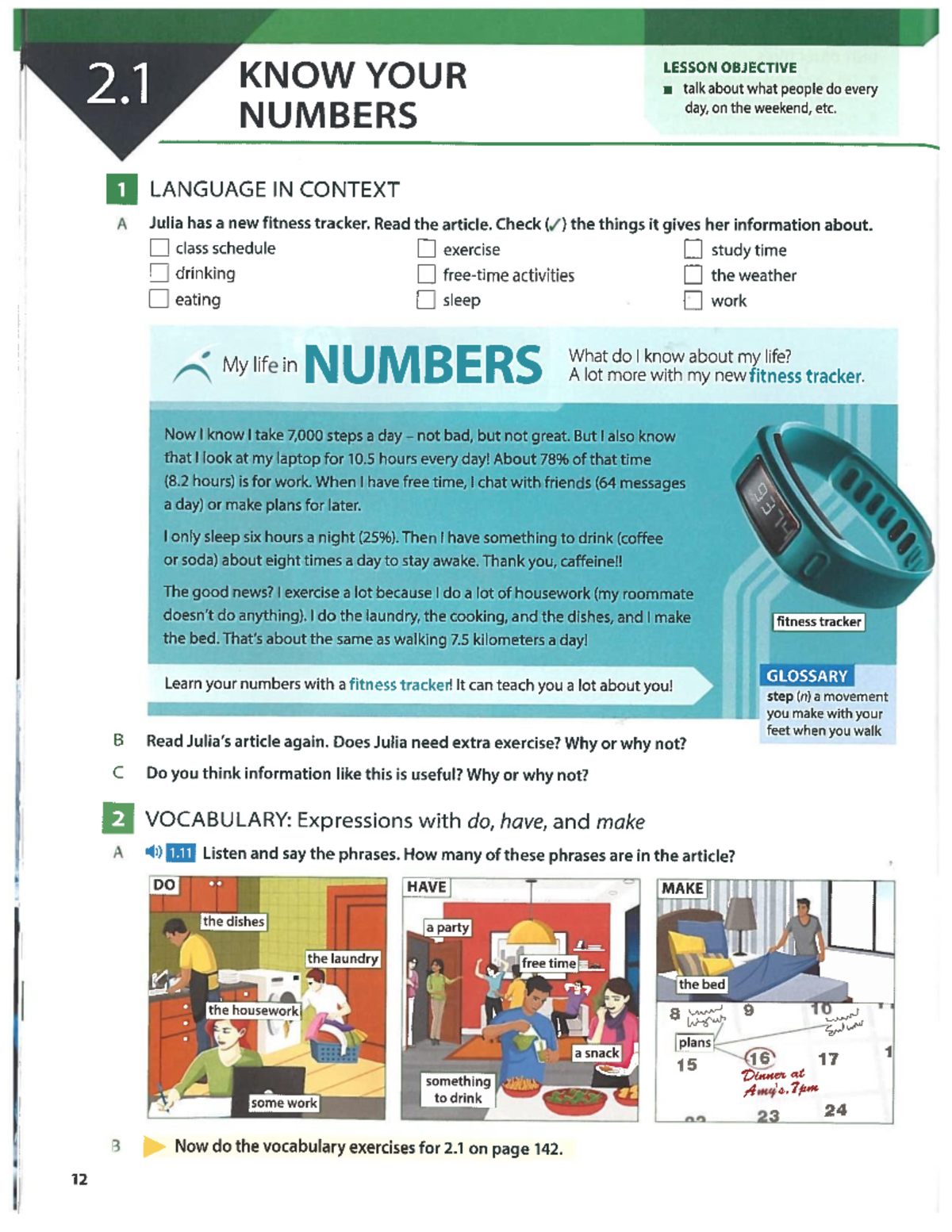 Simple Present Tense - BOOK - 2 KNOW YOUR LESSON OBJECTIVE talk about ...