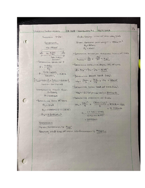 CE 365 - Homework #2 - C E 365 - Studocu