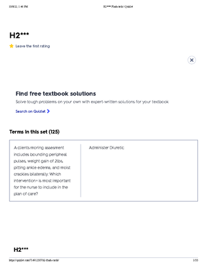 Module 5 Exam NUR2811 Nursing Capstone - Module 5 Exam Due No due date ...