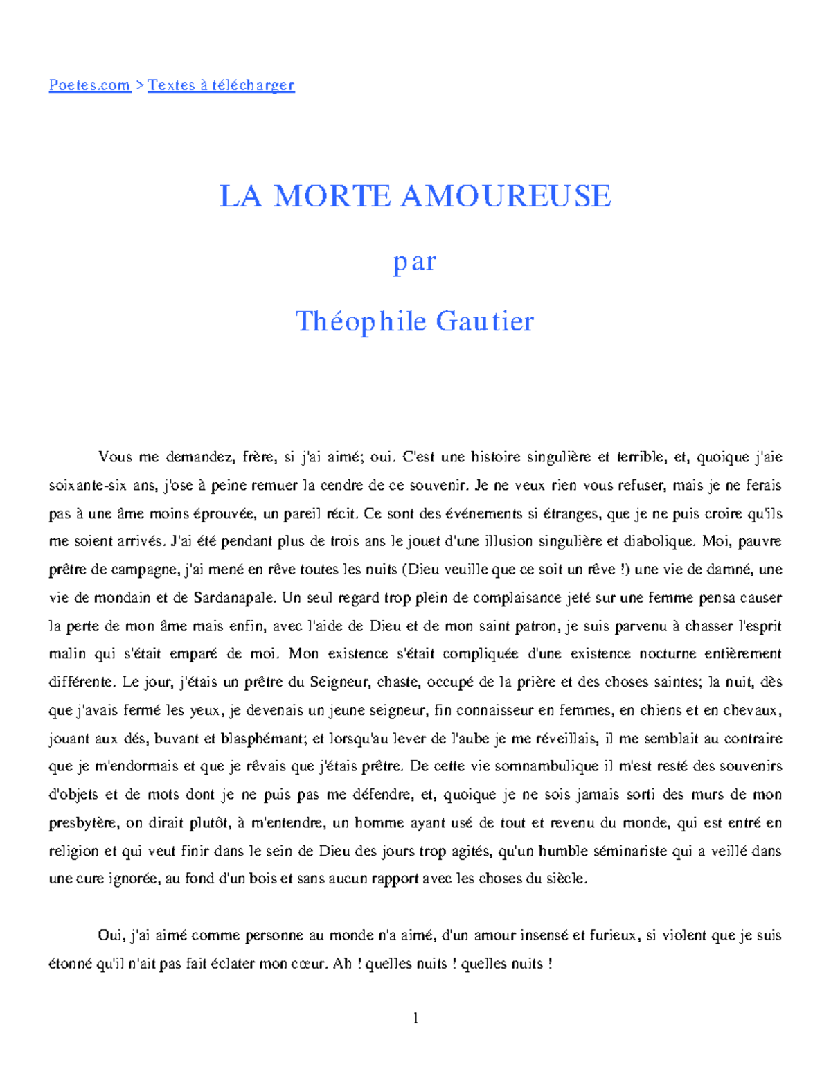 Gau mort - umtyjrtyjrtyjtyjtyjty - Poetes > Textes à télécharger LA ...