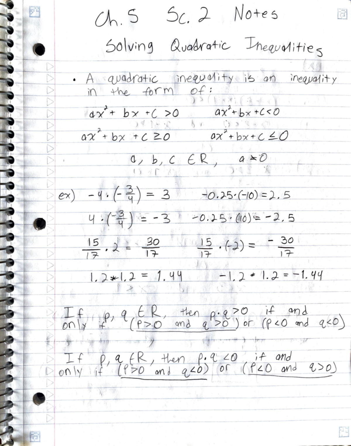 MATH 148 Chapter 5.2 and Practice - No+e s rw ·-1-'- ,.. L' ' I l·-> ::+~ c ,. I -. -~>-·e:x ...