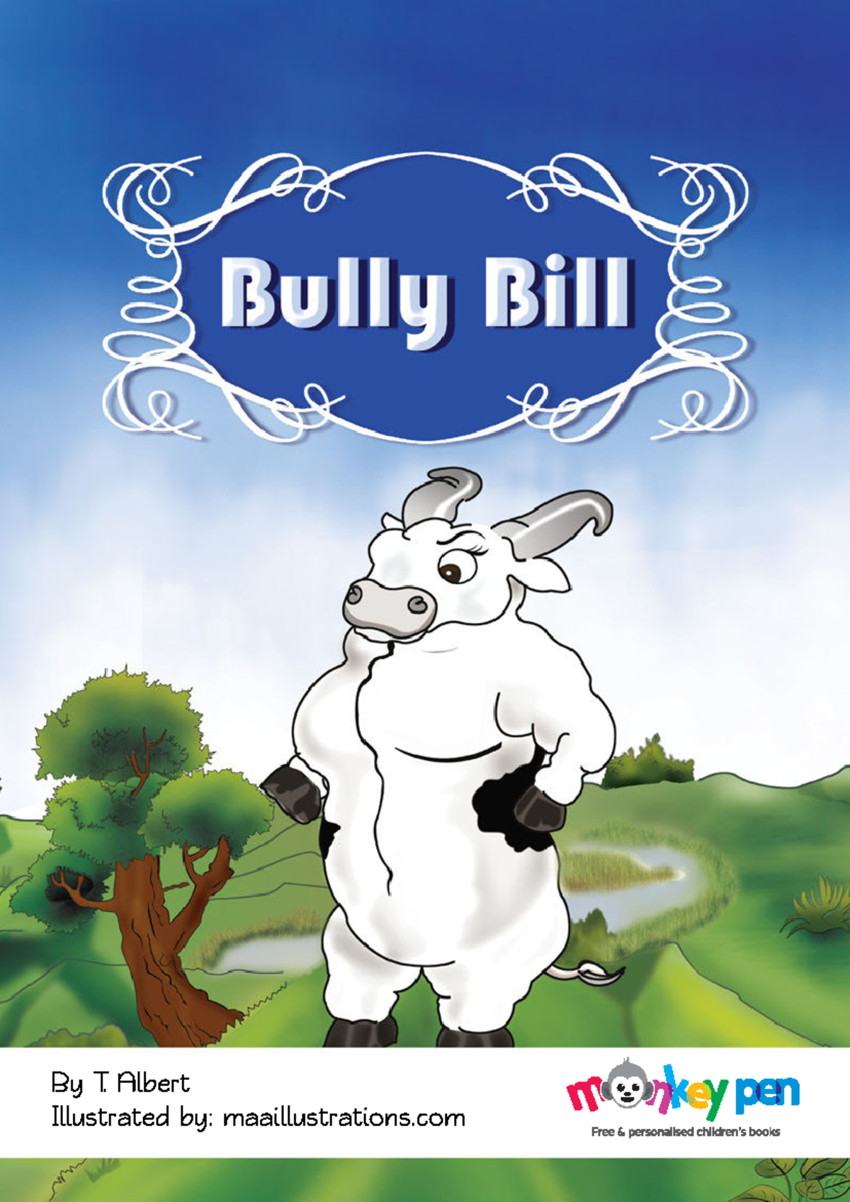 030- Bully-BILL-Free-Childrens-Book-By-Monkey-Pen - By T. Albert ...