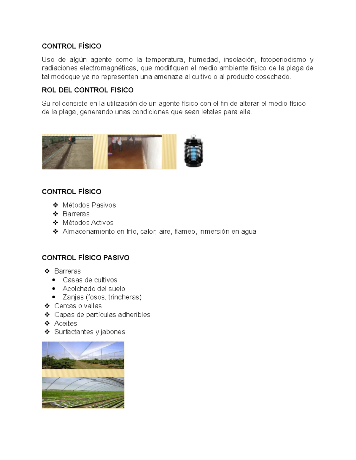 Control fisico y Legal - para tarea corta - CONTROL FÍSICO Uso de algún ...