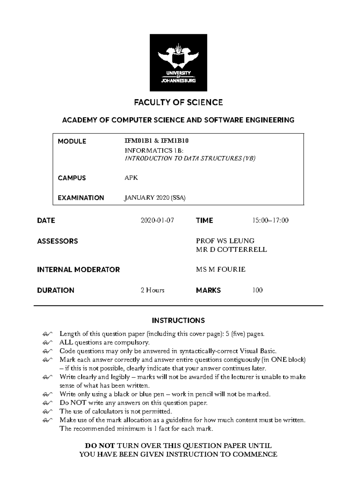 Uj 39382+ Source 1+ Source 1 - FACULTY OF SCIENCE ACADEMY OF COMPUTER ...