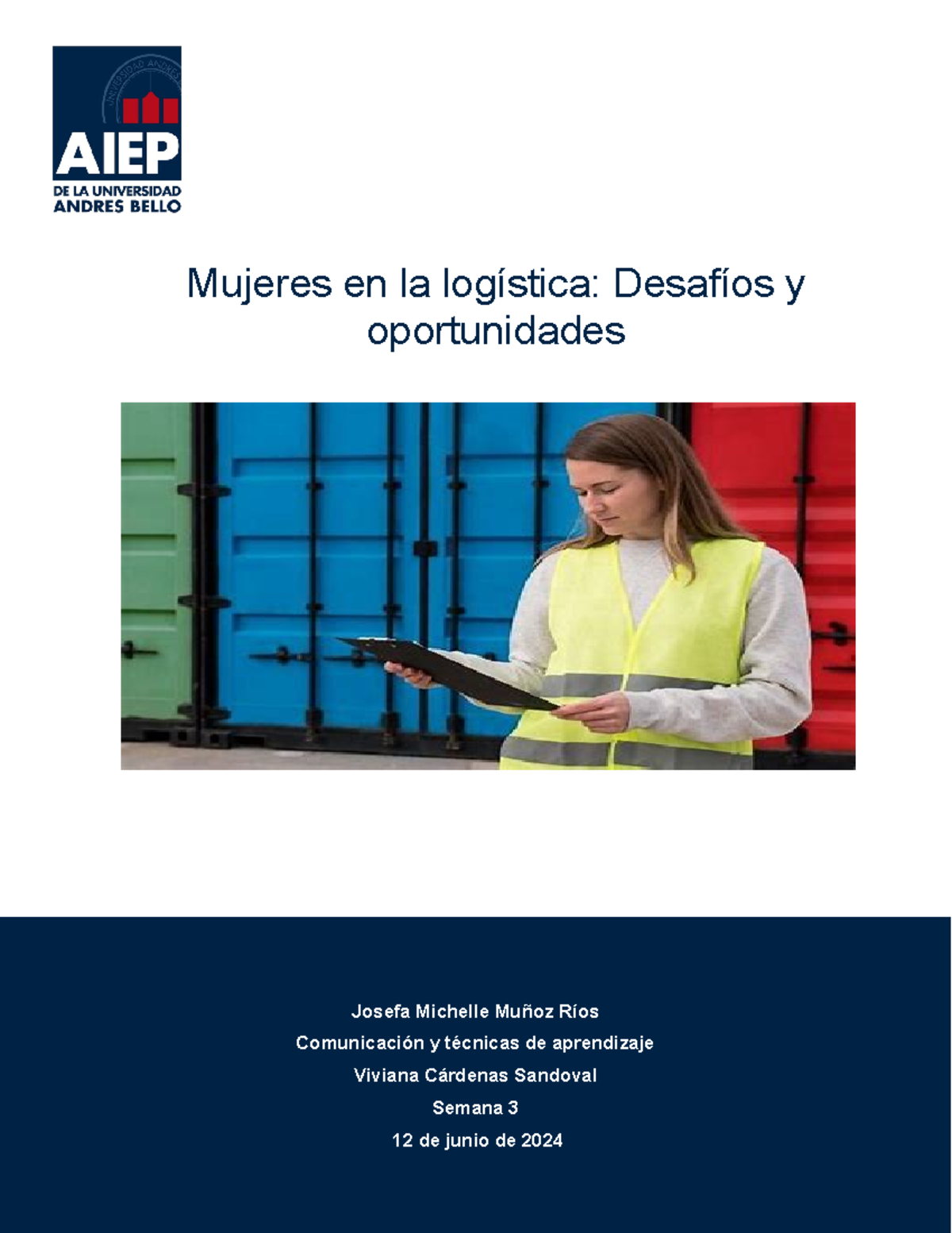 Munoz Josefa CTA101 Semana 3 - Josefa Michelle Muñoz Ríos Comunicación ...