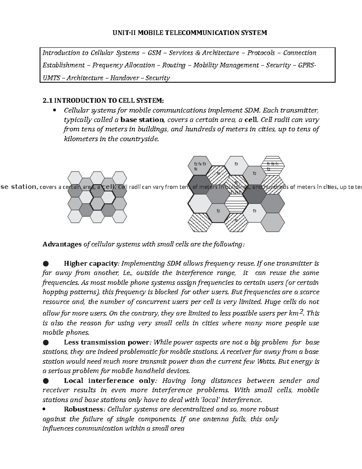 MC2 - UNIT-2 NOTES - f 2 f 4 f 3 f 6 f 3 f 5 f 2 f 6 f 1 f 4 f 7 f 2 f ...