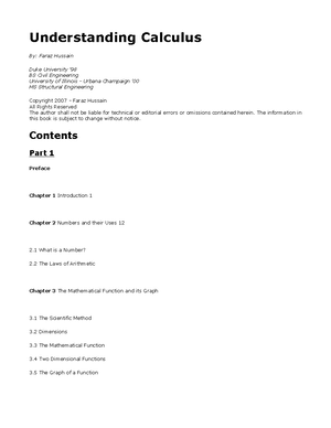 Calculus 1 Reviewer - practice material - ####### 201-103-RE - Calculus ...